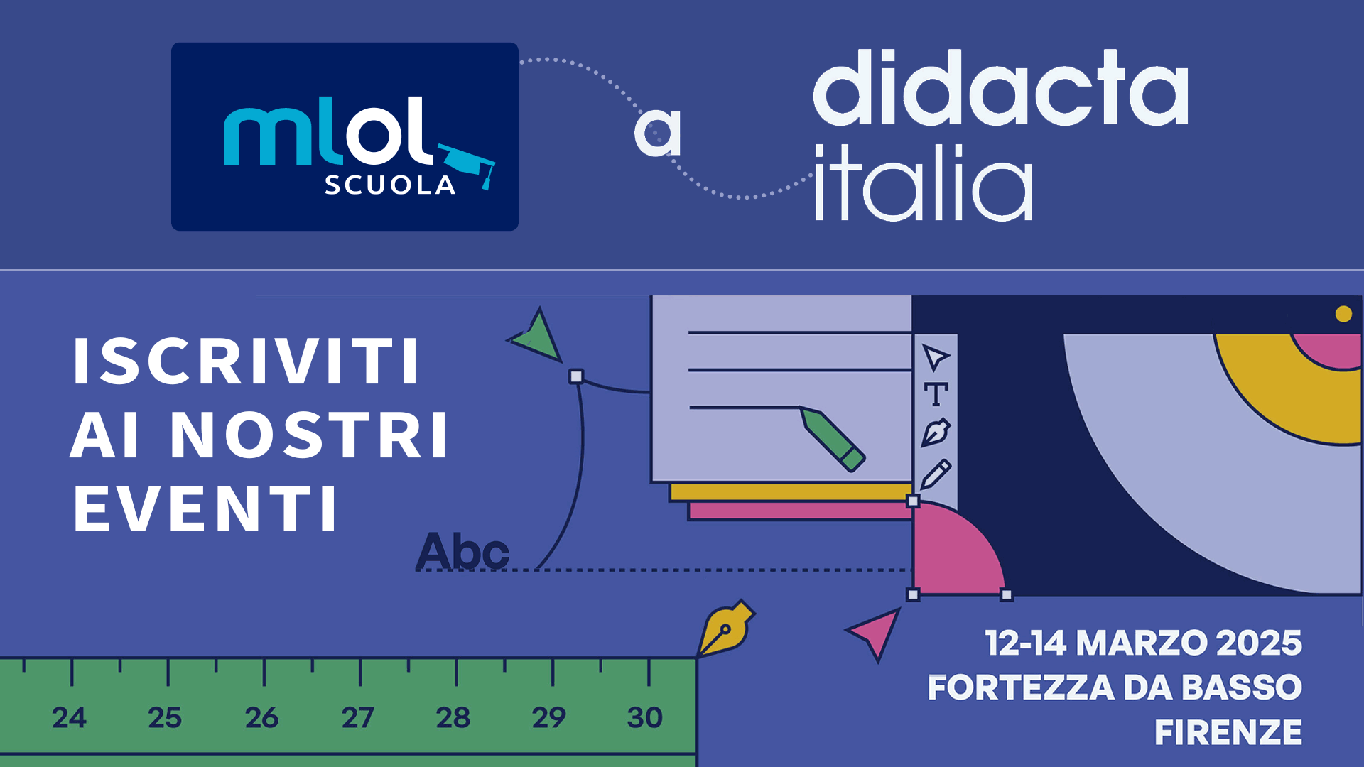 12 – 14 marzo 2025 | MLOL Scuola a Firenze per Didacta | MLOL Blog